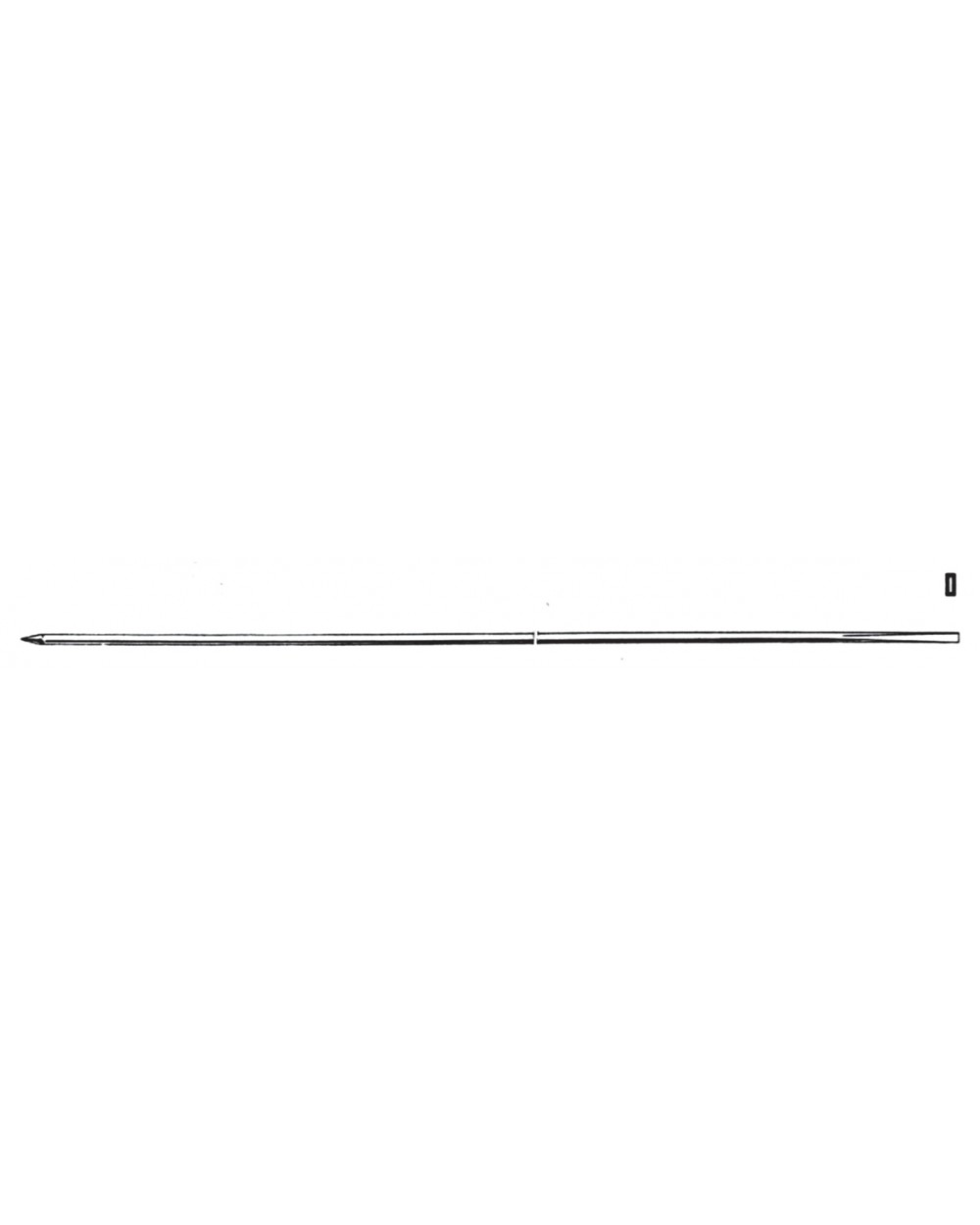 Steinmann Pins, Kirschner Trocar Point Flat End, 120mm